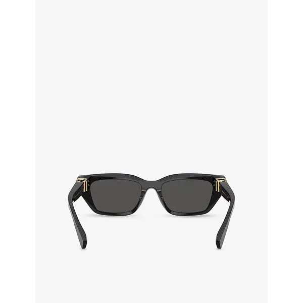 Dolce & Gabbana Cat-eye Acetate Sunglasses - Black