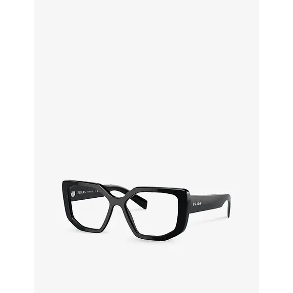 Prada Irregular-frame Acetate Eyeglasses