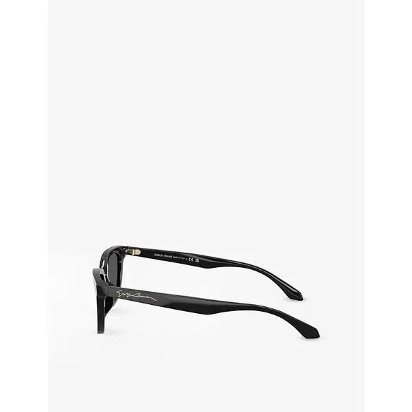 Giorgio Armani Cat Eye Acetate Sunglasses