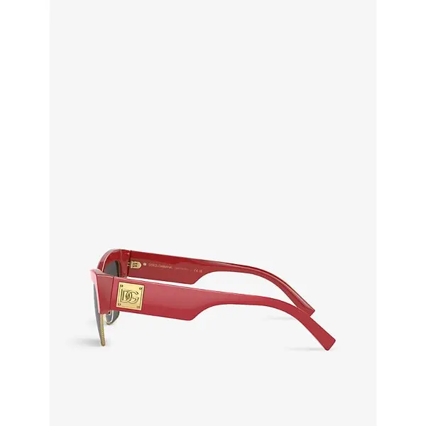 Dolce & Gabbana Cat-eye Acetate Sunglasses