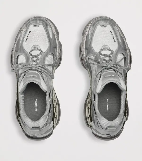 Balenciaga Triple S.2 Distressed Sneakers - Grey