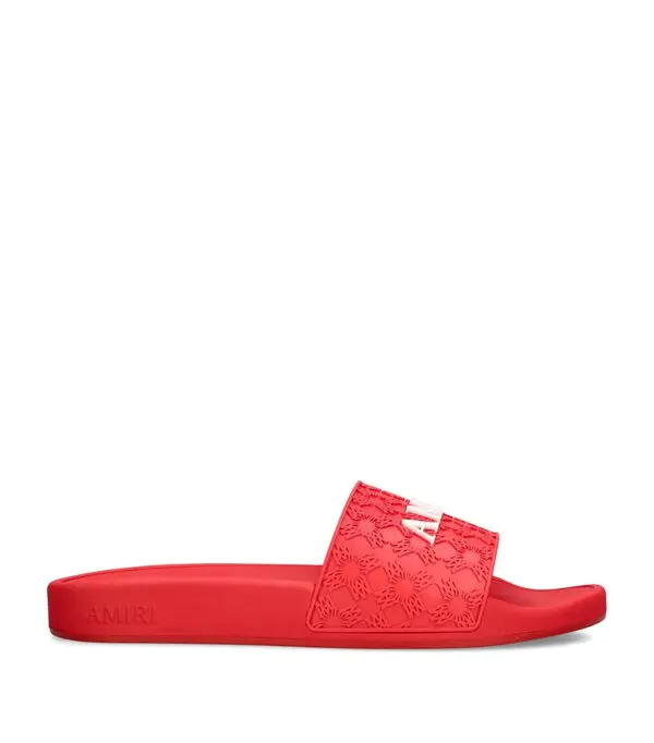 Amiri Ma Quad Monogram Slides
