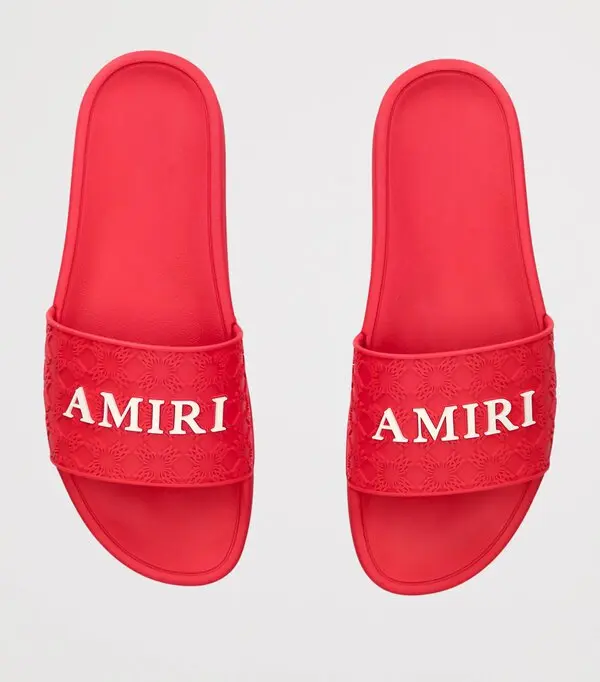 Amiri Ma Quad Monogram Slides