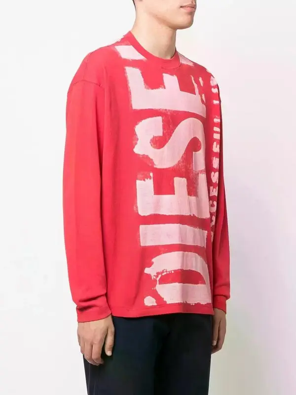 DIESEL® T-wasrib" Graphic Print Cotton T-shirt
