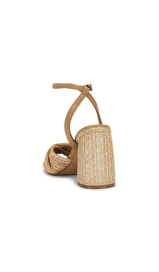 Steve Madden Mandy Woven Raffia Sandals