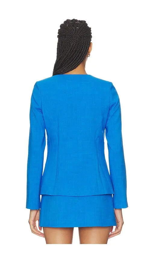 Amanda Uprichard Capria Top - Blue