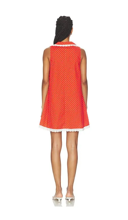 Caroline Constas Lorena Mini Dress In . Also