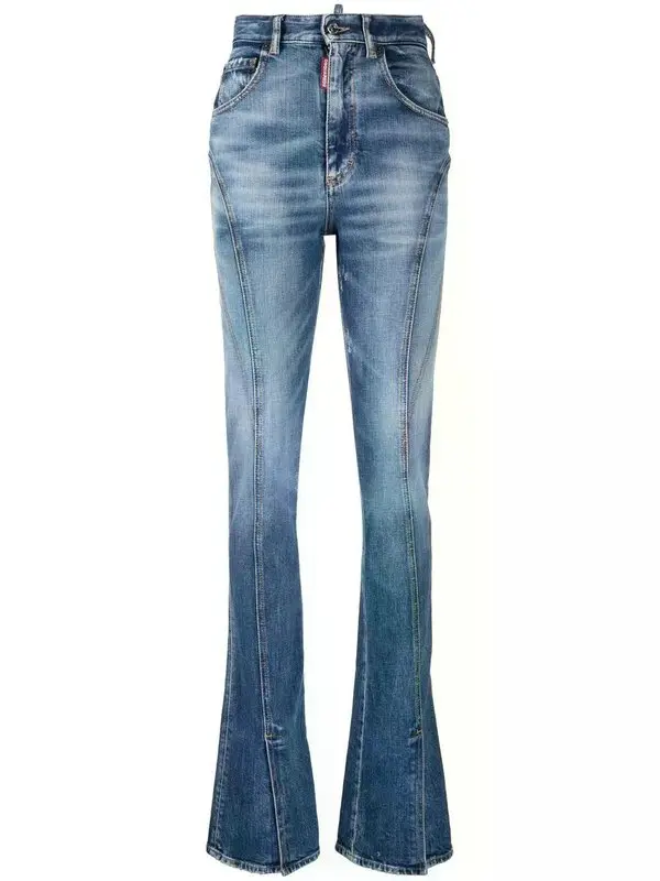Dsquared2 High-waisted Flared Jeans