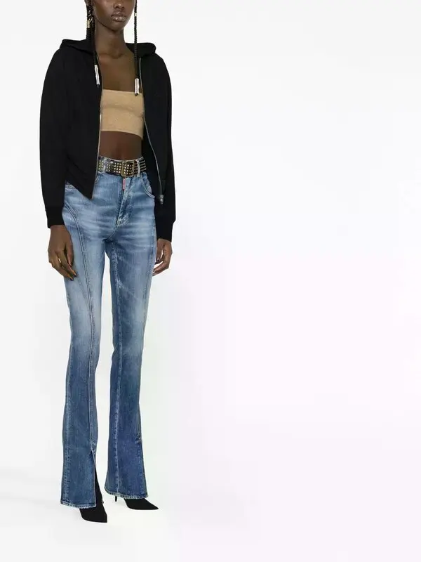 Dsquared2 High-waisted Flared Jeans