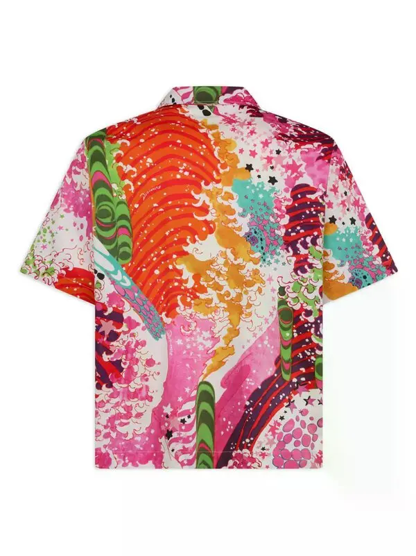 Dsquared2 Graphic-print Short-sleeve Shirt