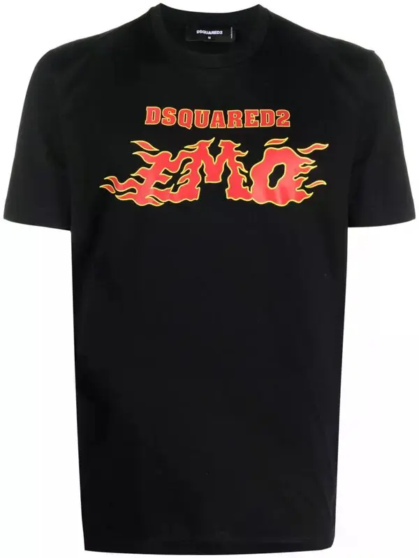 Dsquared2 Graphic-print Cotton T-shirt
