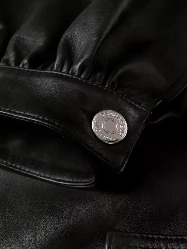 Dsquared2 Sheepskin Leather Cargo Trousers