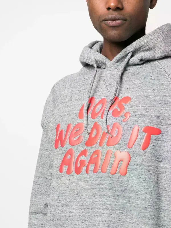 Dsquared2 Slogan-print Cotton Hoodie