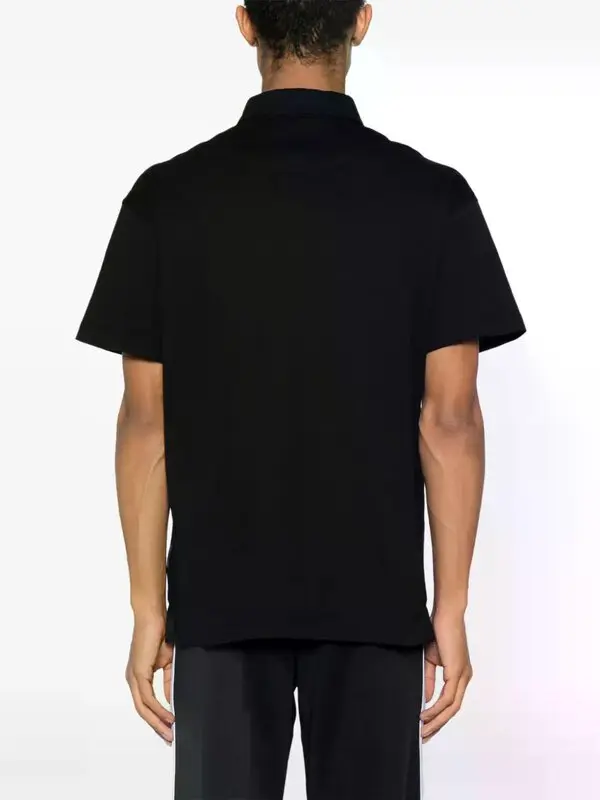 Palm Angels Monogram-appliqu� Polo Shirt