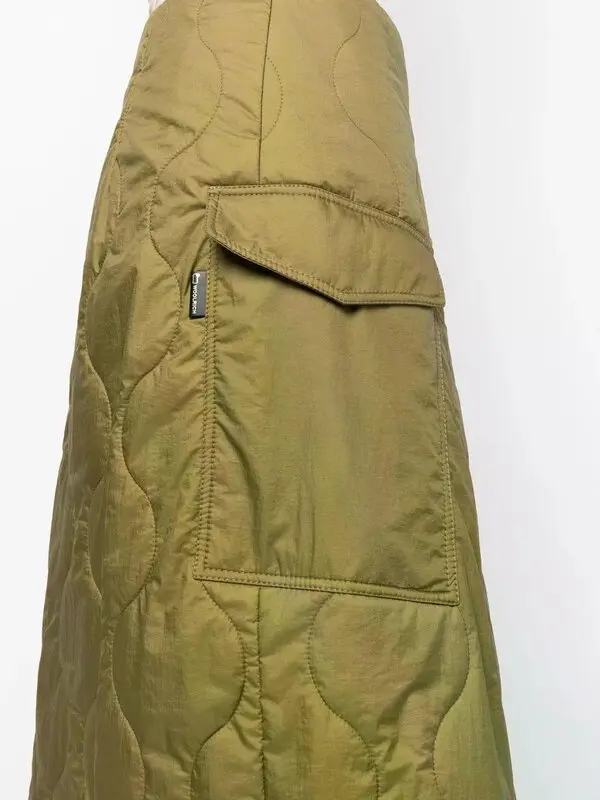 Woolrich Quilted Wrap Skirt