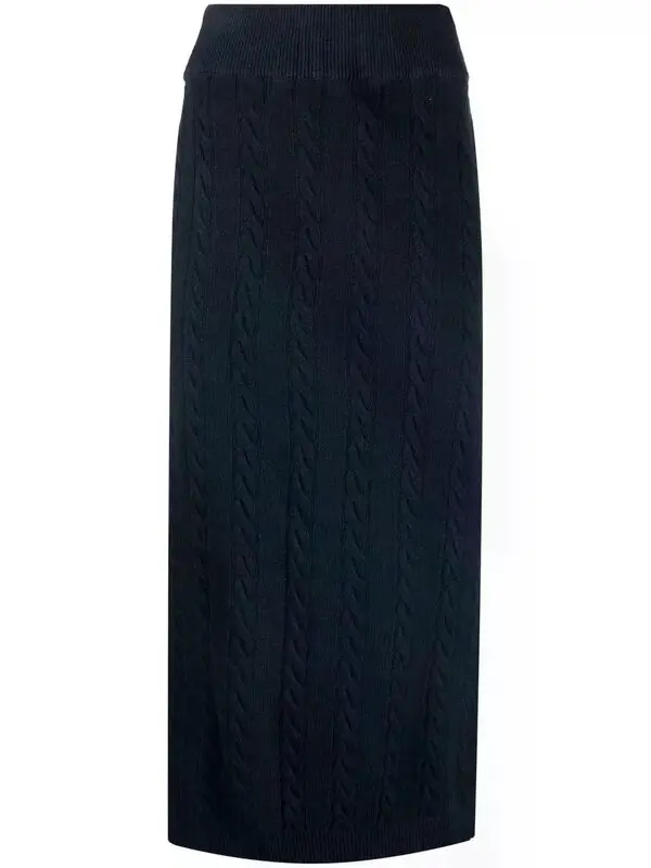 Woolrich Cable Virgin-wool Skirt