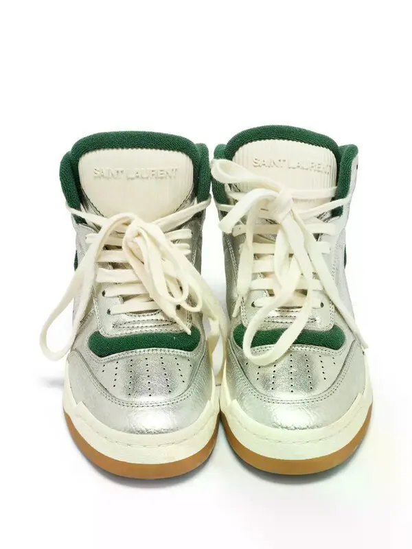Saint Laurent Sl/80 High-top Sneakers