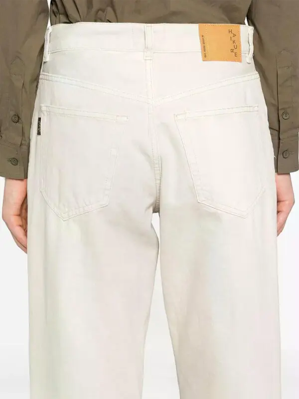 HAIKURE Bonnie Low-rise Straight Jeans