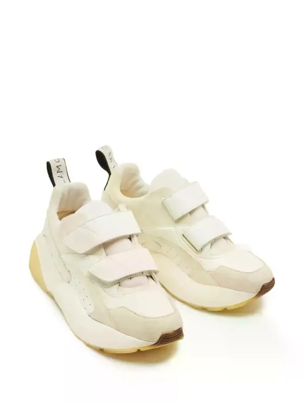 Stella McCartney Eclypse Panelled Touch-strap Sneakers - White
