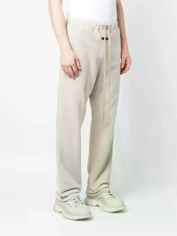 Fear Of God Drawstring Cotton Track Pants - Grey