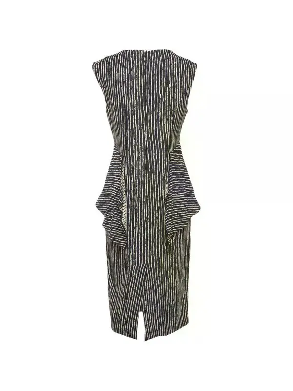 Sportmax Striped Midi Dress