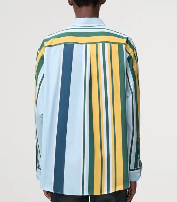 Loewe Stripe Print Shirt - Yellow