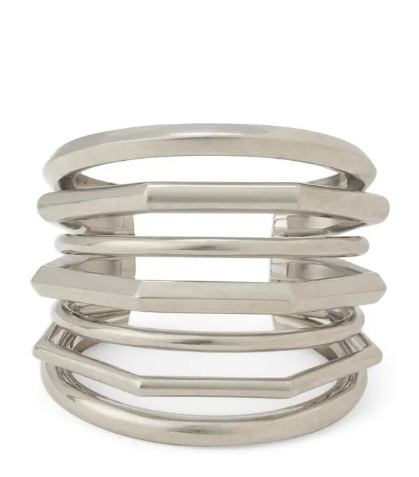 Ralph Lauren Brass Orbit Cuff - Silver