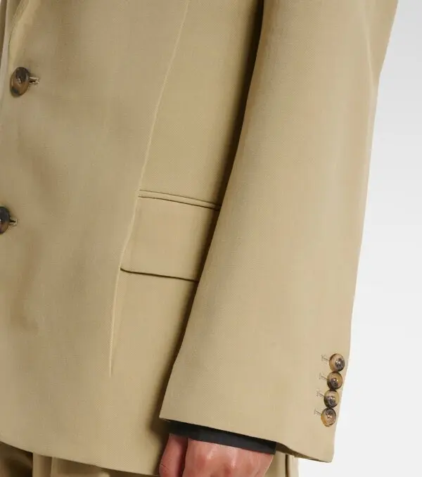 Victoria Beckham Single-breasted Blazer In Atlantic