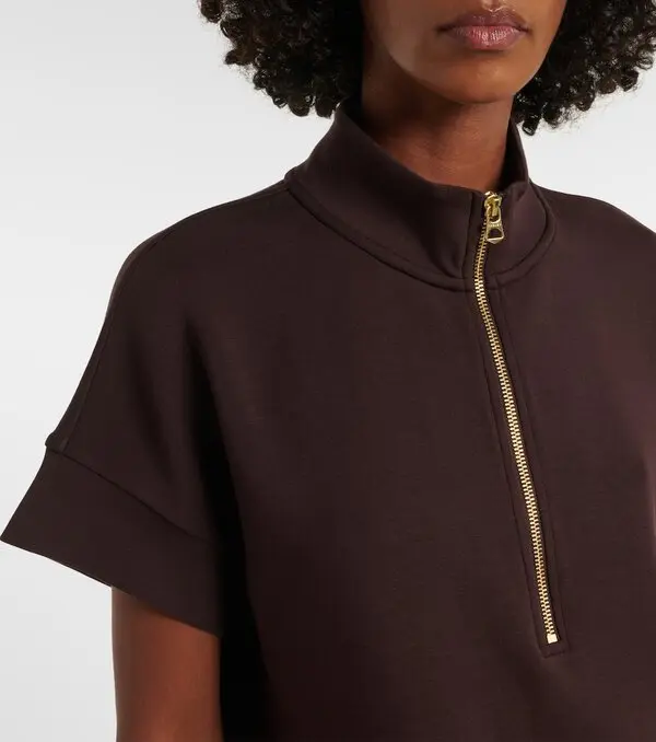 Varley Ritchie Half-zip Sweater - Brown