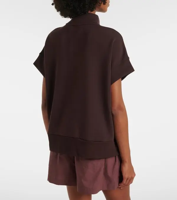 Varley Ritchie Half-zip Sweater - Brown