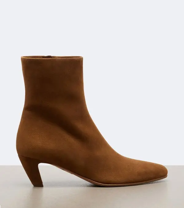 AQUAZZURA Suede Ankle Boots