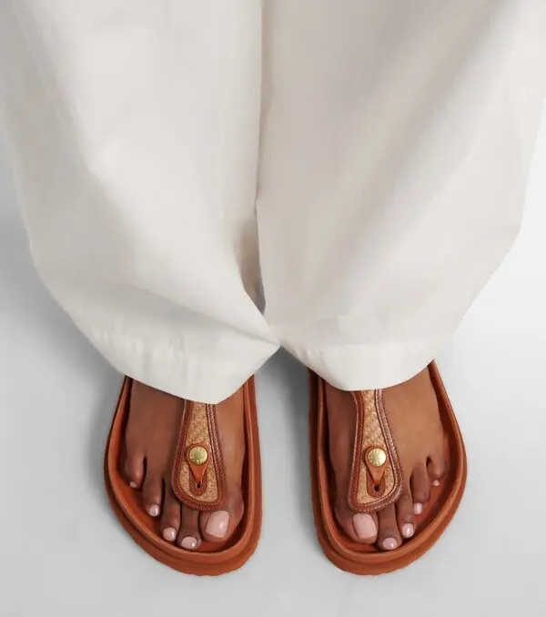 BIRKENSTOCK Gizeh Woven Thong Sandals