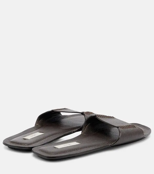 TOTEME Leather Slides