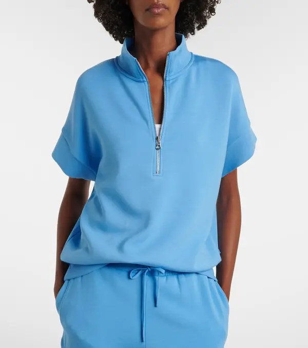 Varley Ritchie Half-zip Sweater - Blue