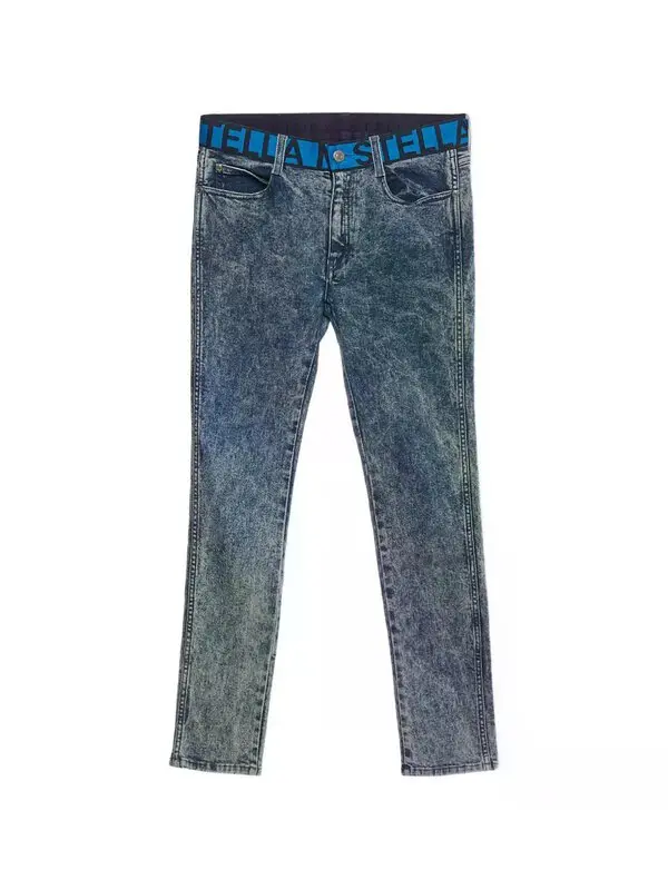 Stella McCartney Faded Finish Jeans - Blue