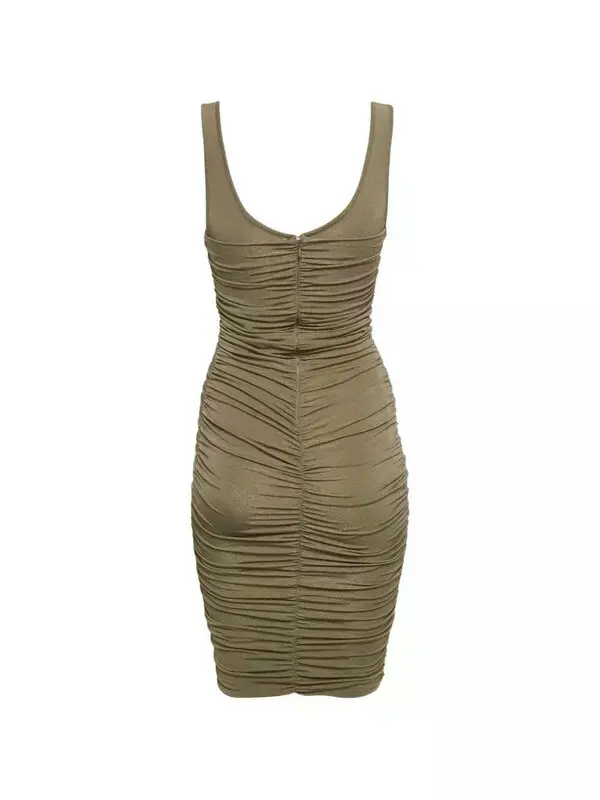 Givenchy Sleeveless Ruched Mini Dress