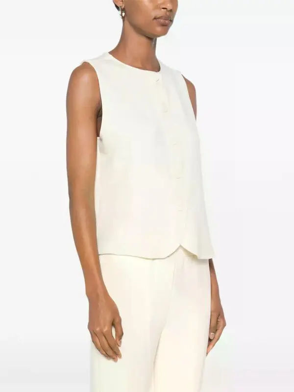 Varley Josie Button-front Vest