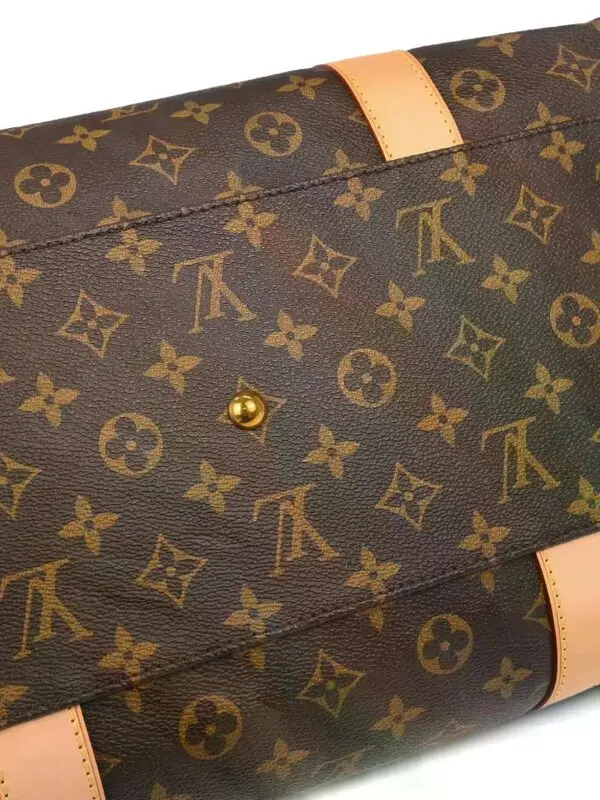 LOUIS VUITTON Monogram Carryall Luggage Bag - Brown