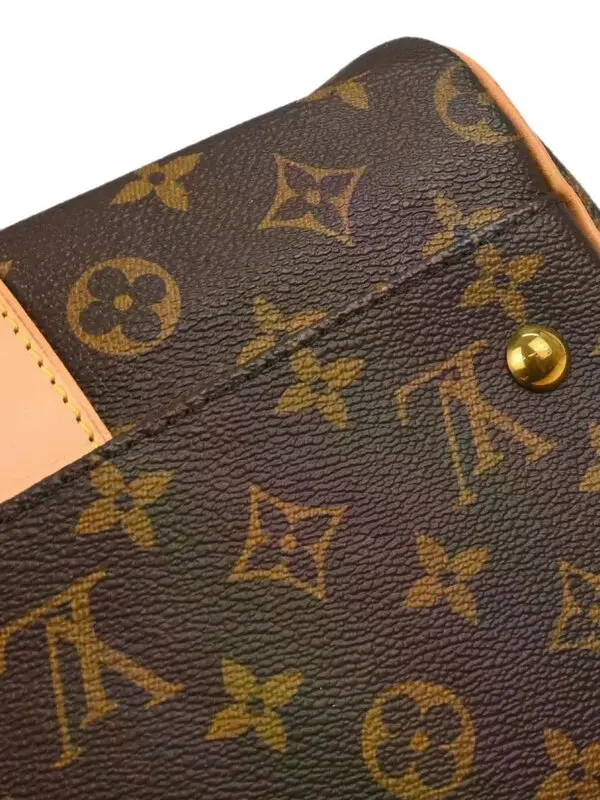 LOUIS VUITTON Monogram Carryall Luggage Bag - Brown