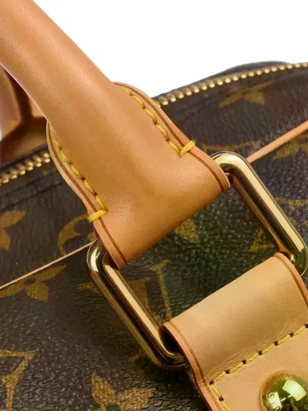 LOUIS VUITTON Monogram Carryall Luggage Bag - Brown