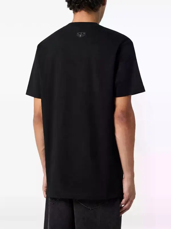 Philipp Plein Jersey T-shirt Plein Pp - Black