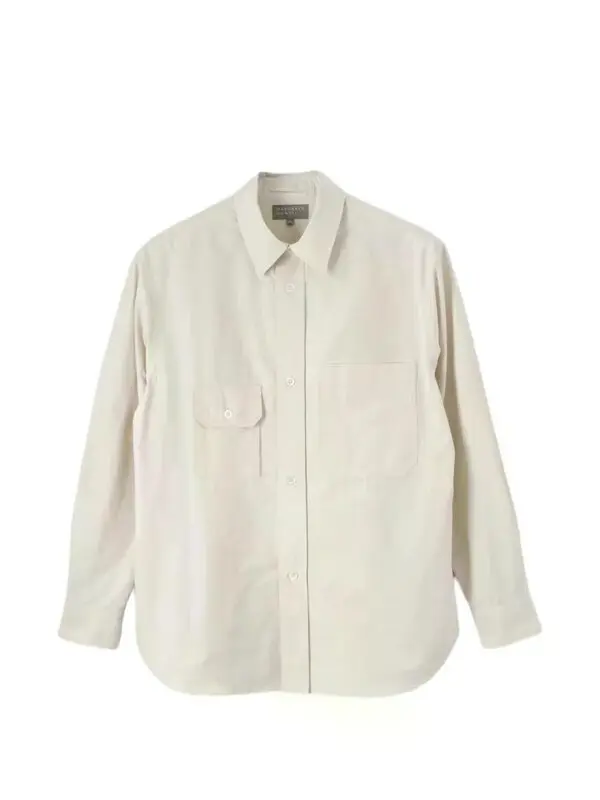 MARGARET HOWELL Odd Pocket Button-up Shirt - Neutrals