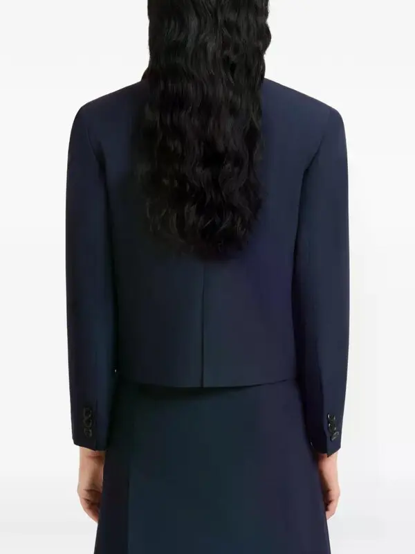 Marni Deep Techno Wool Jacket