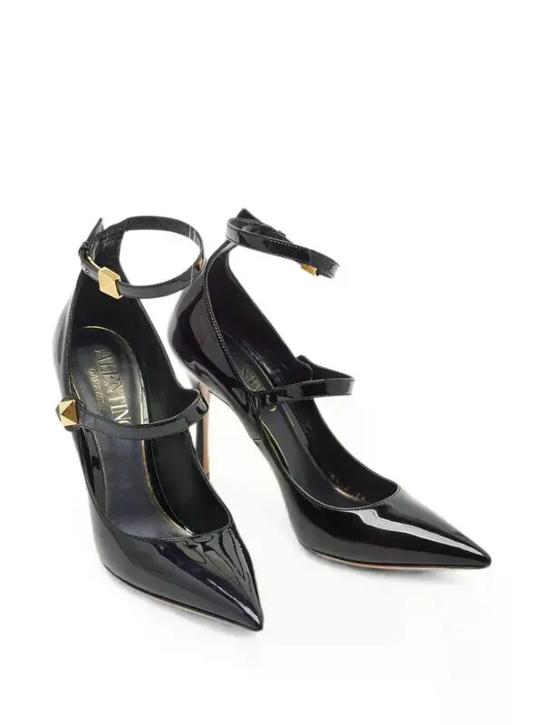 Valentino Garavani Rockstud Ankle-strap Pumps