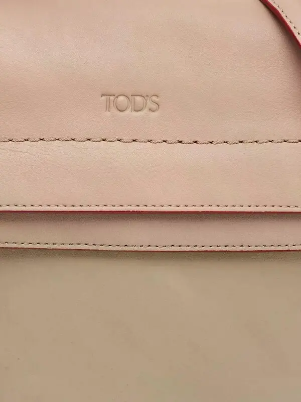 TOD'S Wave Top Handle Bag - Neutrals