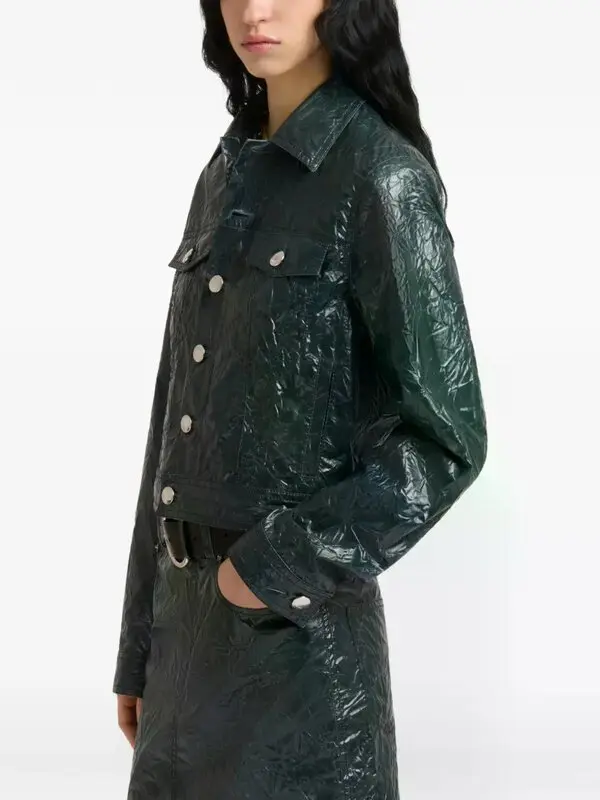 Marni Crinkled-finish Jacket