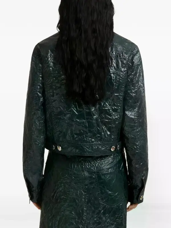 Marni Crinkled-finish Jacket