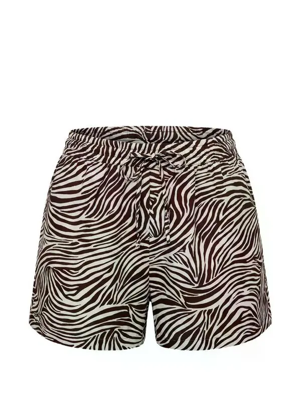 NICHOLAS Adelaide Shorts Graphic Zebra - Neutrals