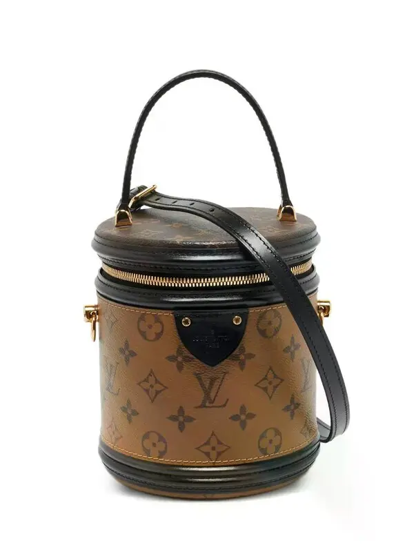 LOUIS VUITTON Cannes Monogram Reverse Bucket Bag - Neutrals