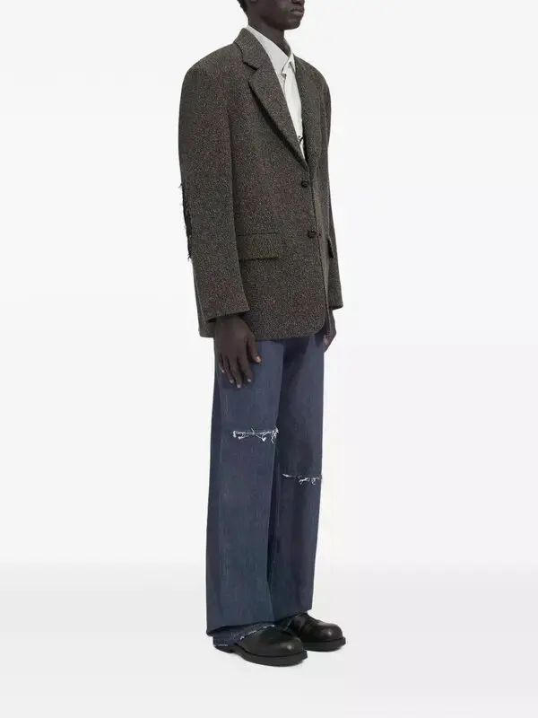 MAISON MARGIELA Wool Tweed Suit Jacket